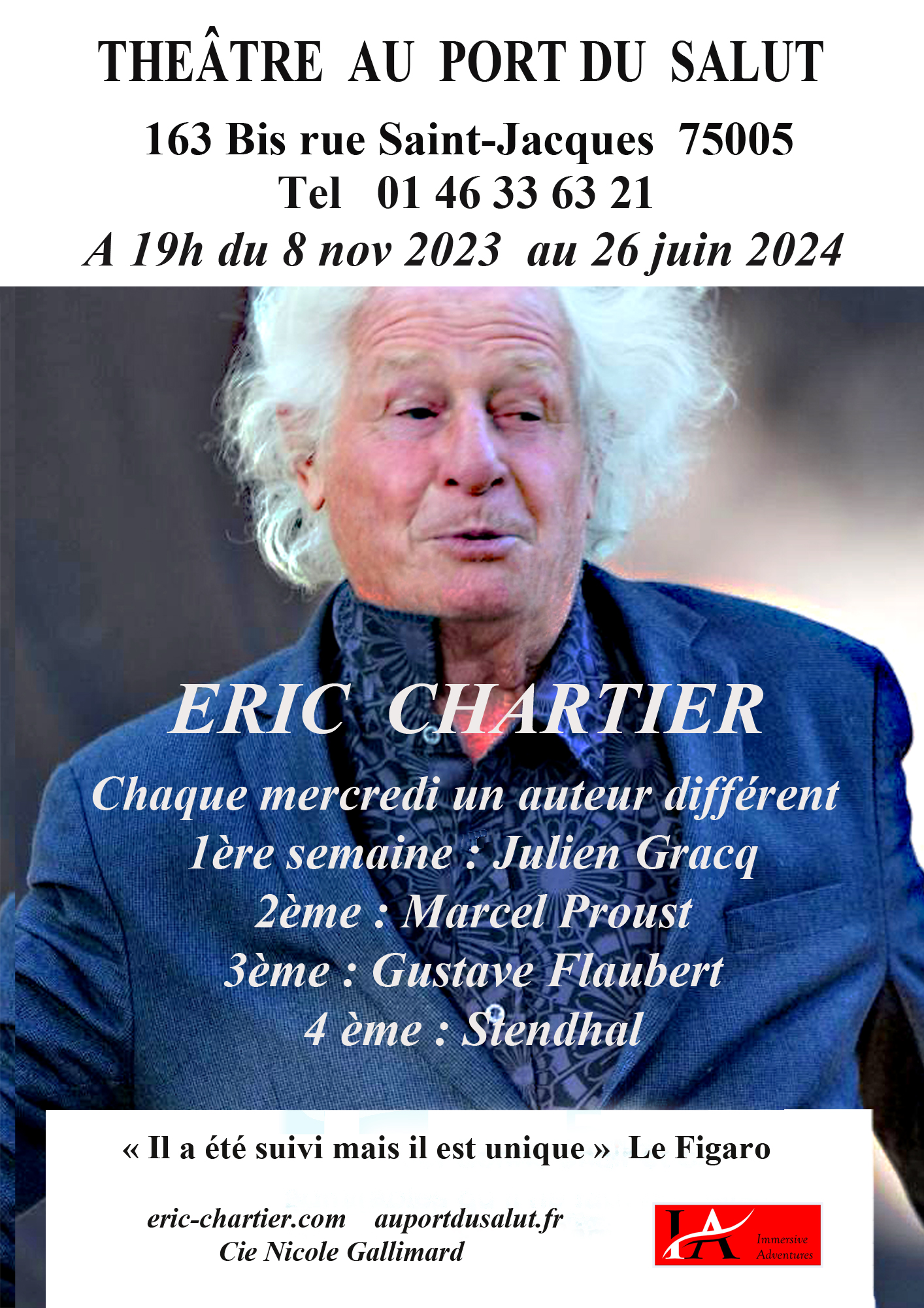 Eric Chartier | – du 8 novembre 2023 au…